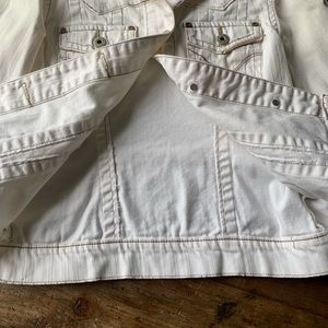 Vanity | Jackets & Coats | Vanity White Western Trucker Jean Denim ...